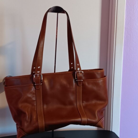 Coach | Bags | Vintage Coach Leather Executive Tote Bag Large | Poshmark